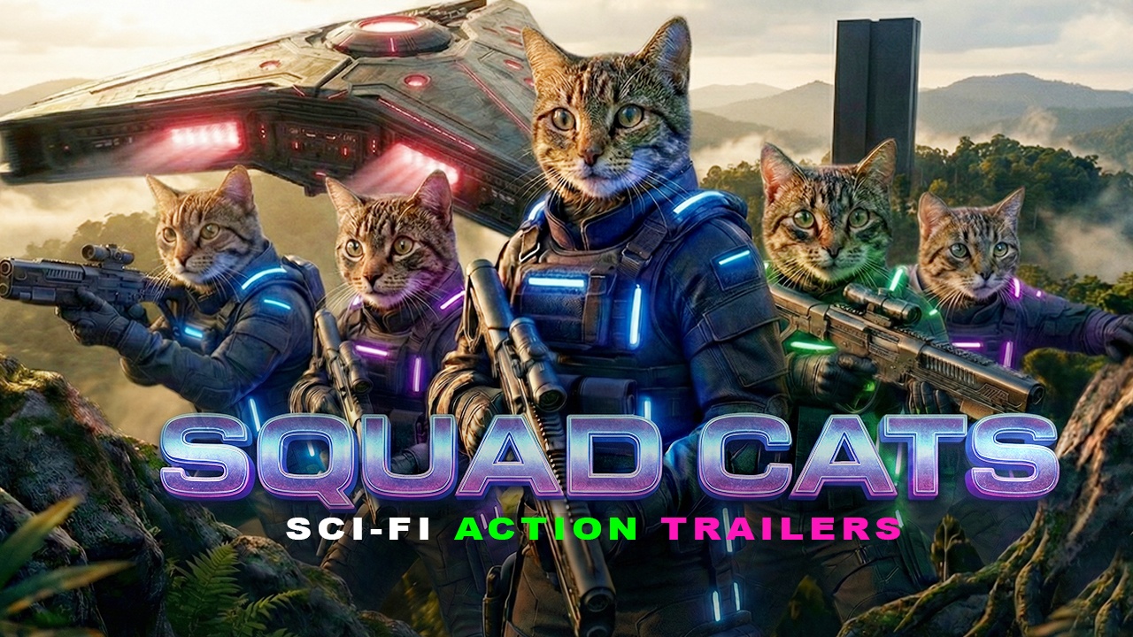 SQUAD CATS Trailer by @leopilot37 | Make Your Action Scene