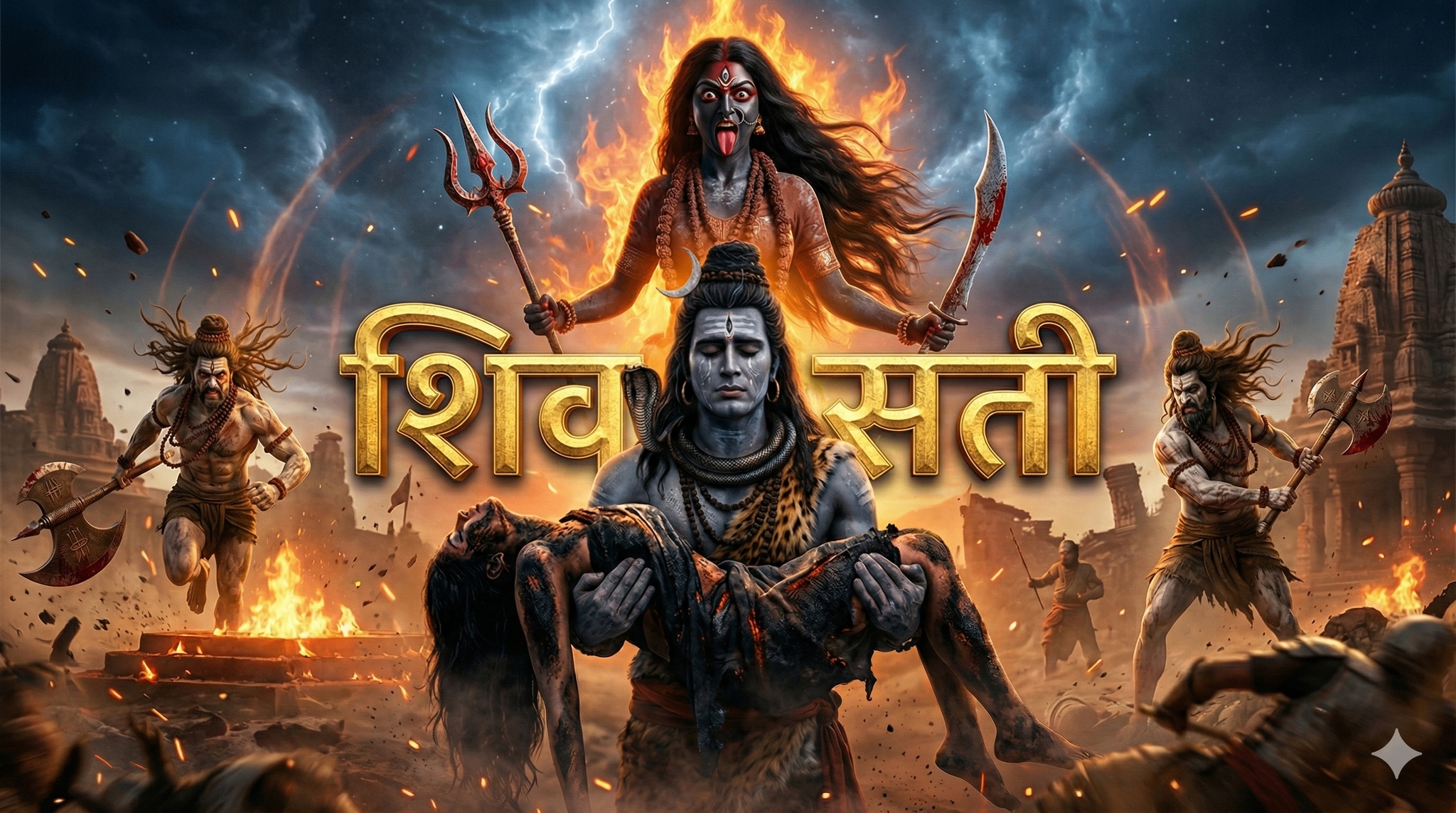 Shiv & Sati story ! Indian hindu mythology story by @picasso_banana ...
